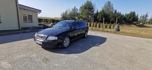 Melns Audi A6 2003 Lazdijai, ar dzinēja tilpumu 2.50 L un nobraukumu 379 tūkst. km par 1000 €, foto 6 vietnē AUTOMOTO.COM.LV