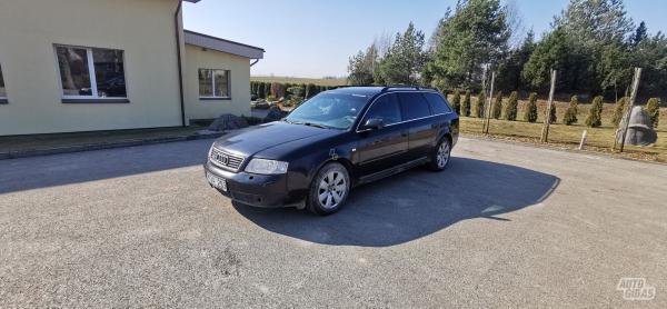 Melns Audi A6 2003 Lazdijai, ar dzinēja tilpumu 2.50 L un nobraukumu 379 tūkst. km par 1000 €, foto 8 vietnē AUTOMOTO.COM.LV