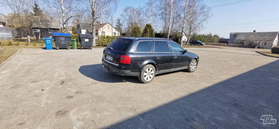 Black Audi A6 2003 in Lazdijai, with an engine capacity of 2.50 L and mileage of 379 thousand km for 1000 €, photo 13 on AUTOMOTO.COM.LV