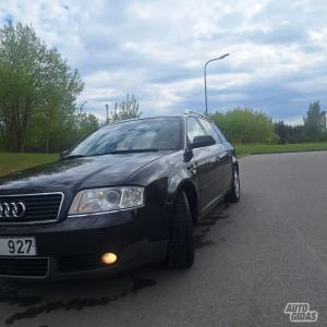 Black Audi A6 2003 in Utena, with an engine capacity of 2.50 L and mileage of 290 thousand km for 1850 €, photo 3 on AUTOMOTO.COM.LV
