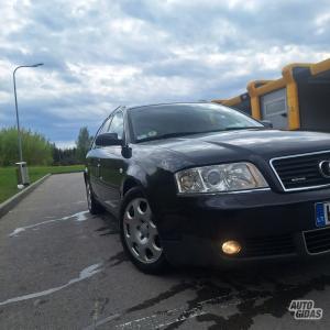 Black Audi A6 2003 in Utena, with an engine capacity of 2.50 L and mileage of 290 thousand km for 1850 €, photo 6 on AUTOMOTO.COM.LV