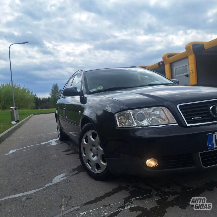 Black Audi A6 2003 in Utena, with an engine capacity of 2.50 L and mileage of 290 thousand km for 1850 €, photo 6 on AUTOMOTO.COM.LV