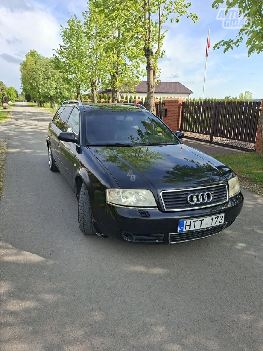 Black Audi A6 2003 in Siauliai, with an engine capacity of 2.50 L and mileage of 320 thousand km for 780 €, photo 3 on AUTOMOTO.COM.LV