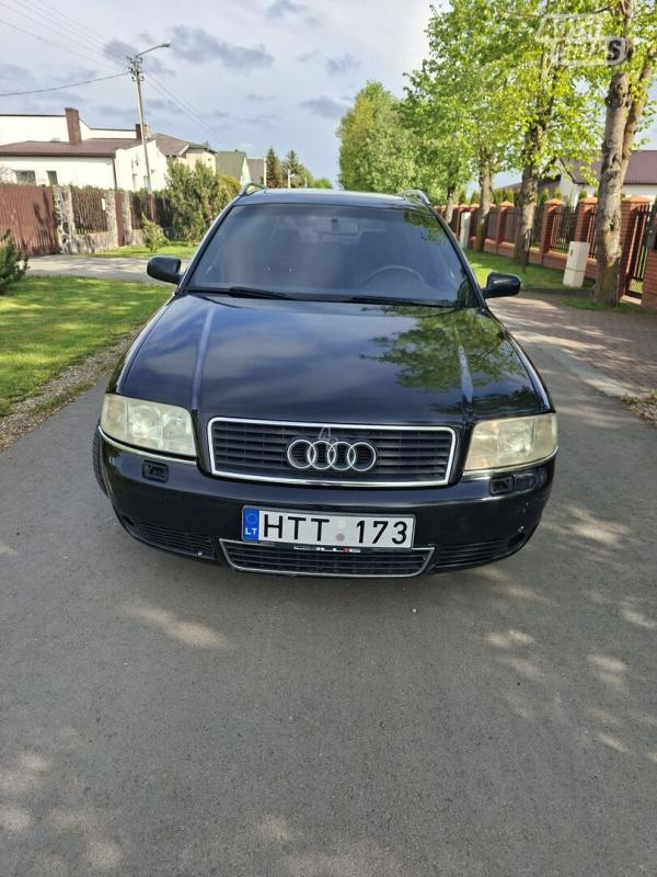 Black Audi A6 2003 in Siauliai, with an engine capacity of 2.50 L and mileage of 320 thousand km for 780 €, photo 3 on AUTOMOTO.COM.LV