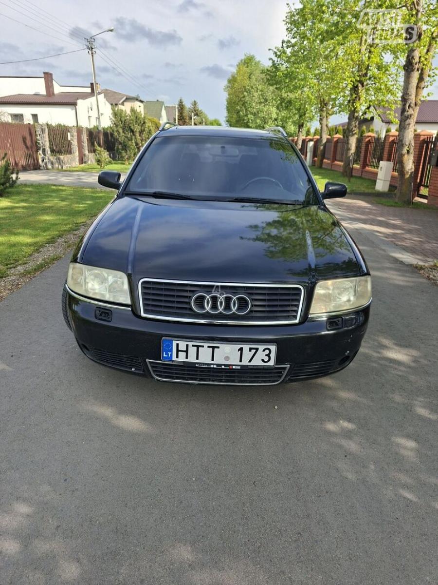 Black Audi A6 2003 in Siauliai, with an engine capacity of 2.50 L and mileage of 320 thousand km for 780 €, photo 4 on AUTOMOTO.COM.LV