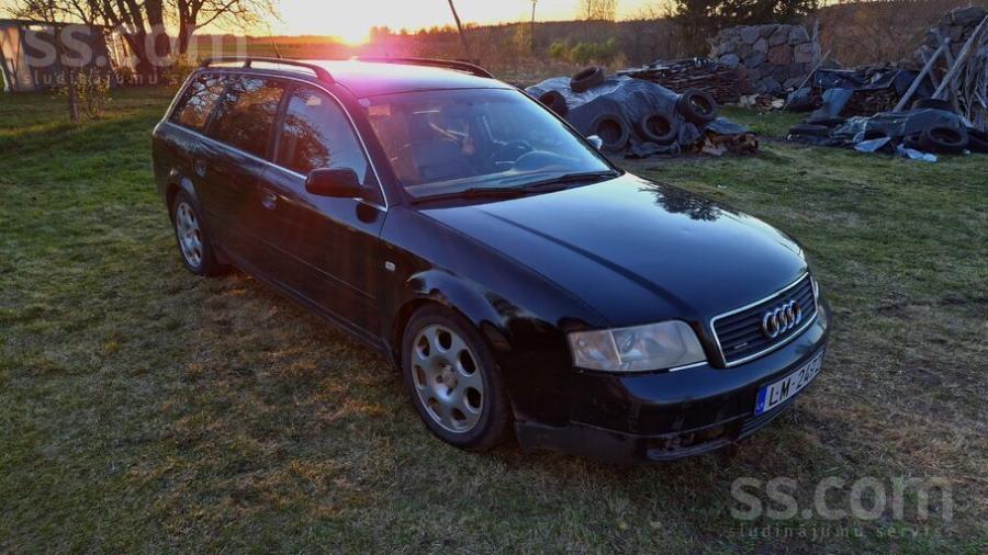 Черный Ауди А6 2003 в Рига, объемом двигателя 2.50 л и пробегом 383 тыс. км за 750 €, фото 3 на AUTOMOTO.COM.LV