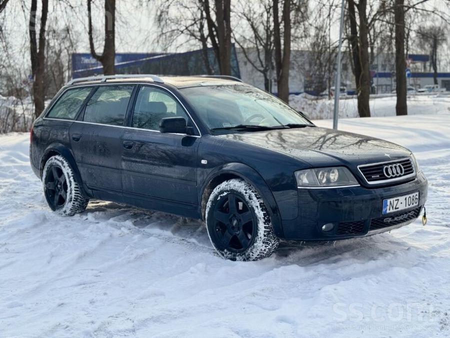 Черный Ауди А6 2003 в Елгава, объемом двигателя 2.50 л и пробегом 350 тыс. км за 2400 €, фото 1 на AUTOMOTO.COM.LV