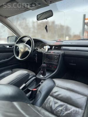 Черный Ауди А6 2003 в Елгава, объемом двигателя 2.50 л и пробегом 350 тыс. км за 2400 €, фото 6 на AUTOMOTO.COM.LV