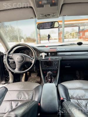 Черный Ауди А6 2003 в Елгава, объемом двигателя 2.50 л и пробегом 350 тыс. км за 2400 €, фото 7 на AUTOMOTO.COM.LV