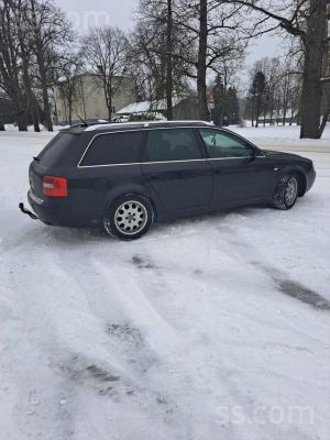 Черный Ауди А6 2003 в Екабпилс, объемом двигателя 2.50 л и пробегом 334 тыс. км за 2000 €, фото 3 на AUTOMOTO.COM.LV