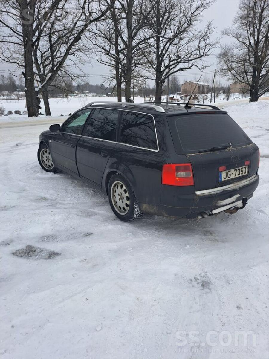 Черный Ауди А6 2003 в Екабпилс, объемом двигателя 2.50 л и пробегом 334 тыс. км за 2000 €, фото 6 на AUTOMOTO.COM.LV