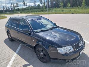 Черный Ауди А6 2003 в Валмиера, объемом двигателя 1.90 л и пробегом 320 тыс. км за 1350 €, фото 3 на AUTOMOTO.COM.LV