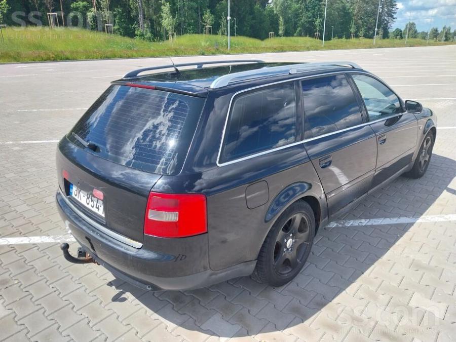 Черный Ауди А6 2003 в Валмиера, объемом двигателя 1.90 л и пробегом 320 тыс. км за 1350 €, фото 5 на AUTOMOTO.COM.LV