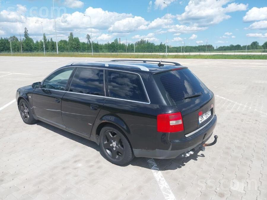 Черный Ауди А6 2003 в Валмиера, объемом двигателя 1.90 л и пробегом 320 тыс. км за 1350 €, фото 7 на AUTOMOTO.COM.LV