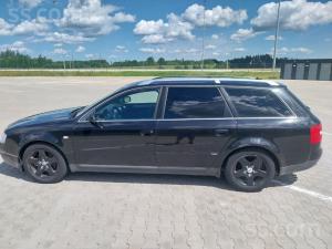 Черный Ауди А6 2003 в Валмиера, объемом двигателя 1.90 л и пробегом 320 тыс. км за 1350 €, фото 8 на AUTOMOTO.COM.LV