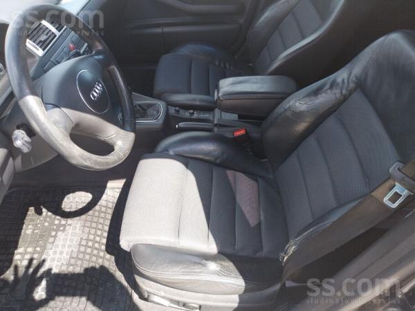 Black Audi A6 2003 in Valmiera, with an engine capacity of 1.90 L and mileage of 320 thousand km for 1350 €, photo 8 on AUTOMOTO.COM.LV