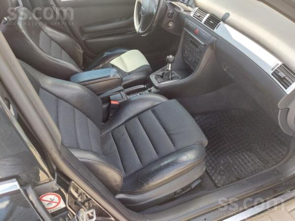 Black Audi A6 2003 in Valmiera, with an engine capacity of 1.90 L and mileage of 320 thousand km for 1350 €, photo 9 on AUTOMOTO.COM.LV