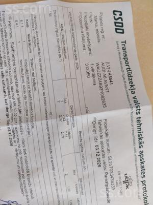 Черный Ауди А6 2003 в Валмиера, объемом двигателя 1.90 л и пробегом 320 тыс. км за 1350 €, фото 13 на AUTOMOTO.COM.LV