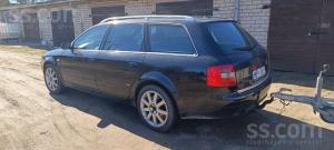 Black Audi A6 2003 in Valmiera, with an engine capacity of 2.50 L and mileage of 335 thousand km for 2150 €, photo 5 on AUTOMOTO.COM.LV