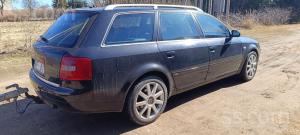 Black Audi A6 2003 in Valmiera, with an engine capacity of 2.50 L and mileage of 335 thousand km for 2150 €, photo 6 on AUTOMOTO.COM.LV