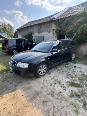 Melns Audi A6 2003 Panevēža, ar dzinēja tilpumu 2.50 L un nobraukumu 440 tūkst. km par 1600 €, foto  vietnē AUTOMOTO.COM.LV