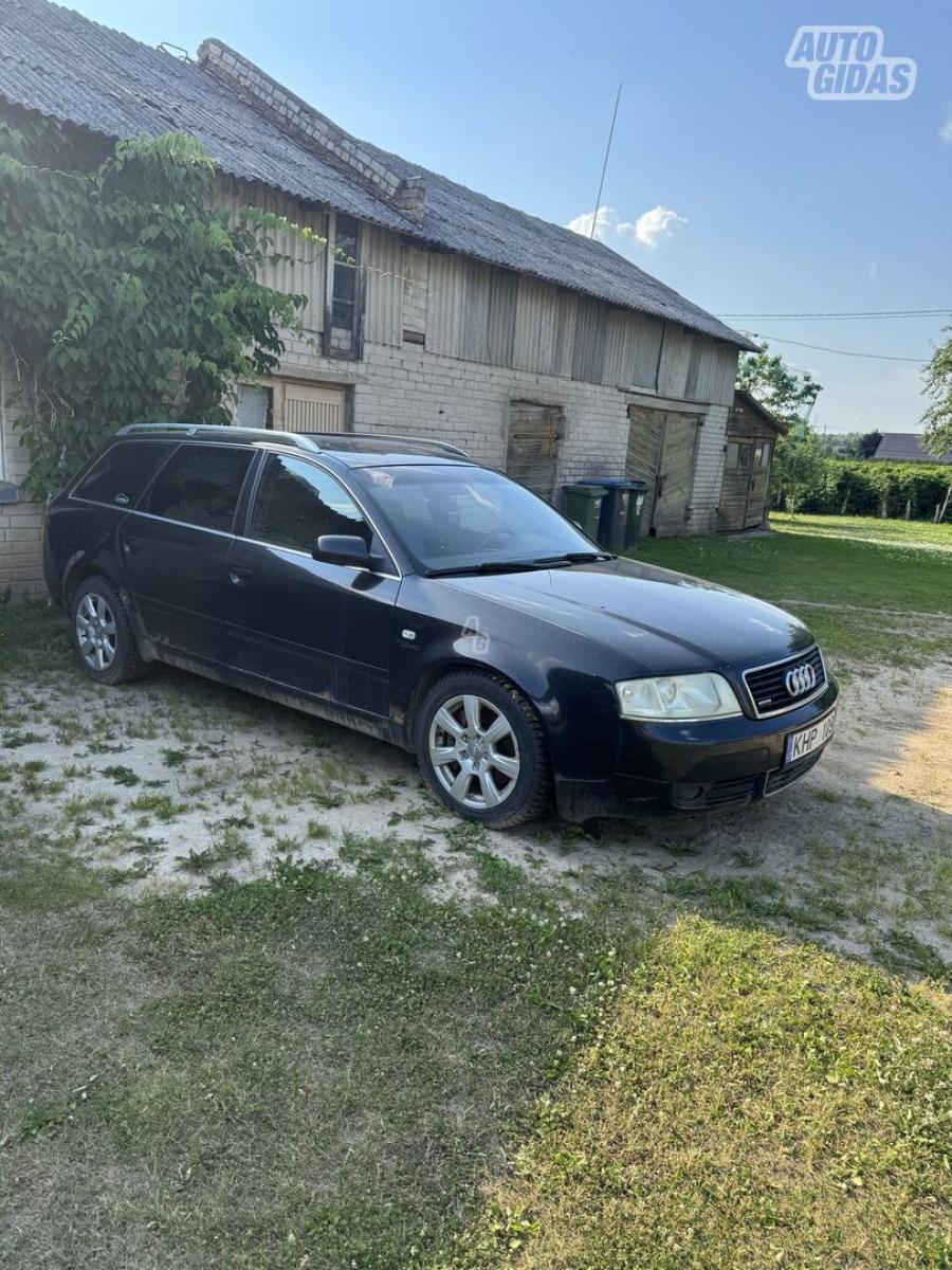 Melns Audi A6 2003 Panevēža, ar dzinēja tilpumu 2.50 L un nobraukumu 440 tūkst. km par 1600 €, foto 3 vietnē AUTOMOTO.COM.LV