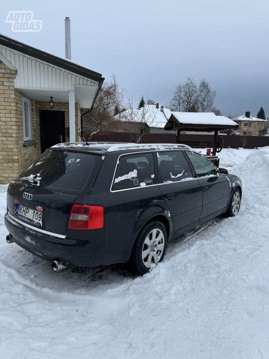 Melns Audi A6 2003 Panevēža, ar dzinēja tilpumu 2.50 L un nobraukumu 440 tūkst. km par 1600 €, foto 17 vietnē AUTOMOTO.COM.LV