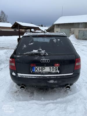 Melns Audi A6 2003 Panevēža, ar dzinēja tilpumu 2.50 L un nobraukumu 440 tūkst. km par 1600 €, foto 18 vietnē AUTOMOTO.COM.LV