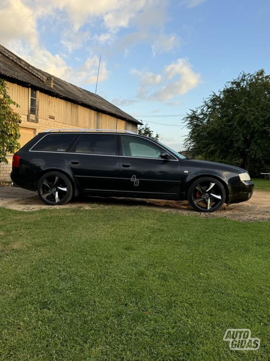 Melns Audi A6 2003 Panevēža, ar dzinēja tilpumu 2.50 L un nobraukumu 440 tūkst. km par 1600 €, foto 19 vietnē AUTOMOTO.COM.LV