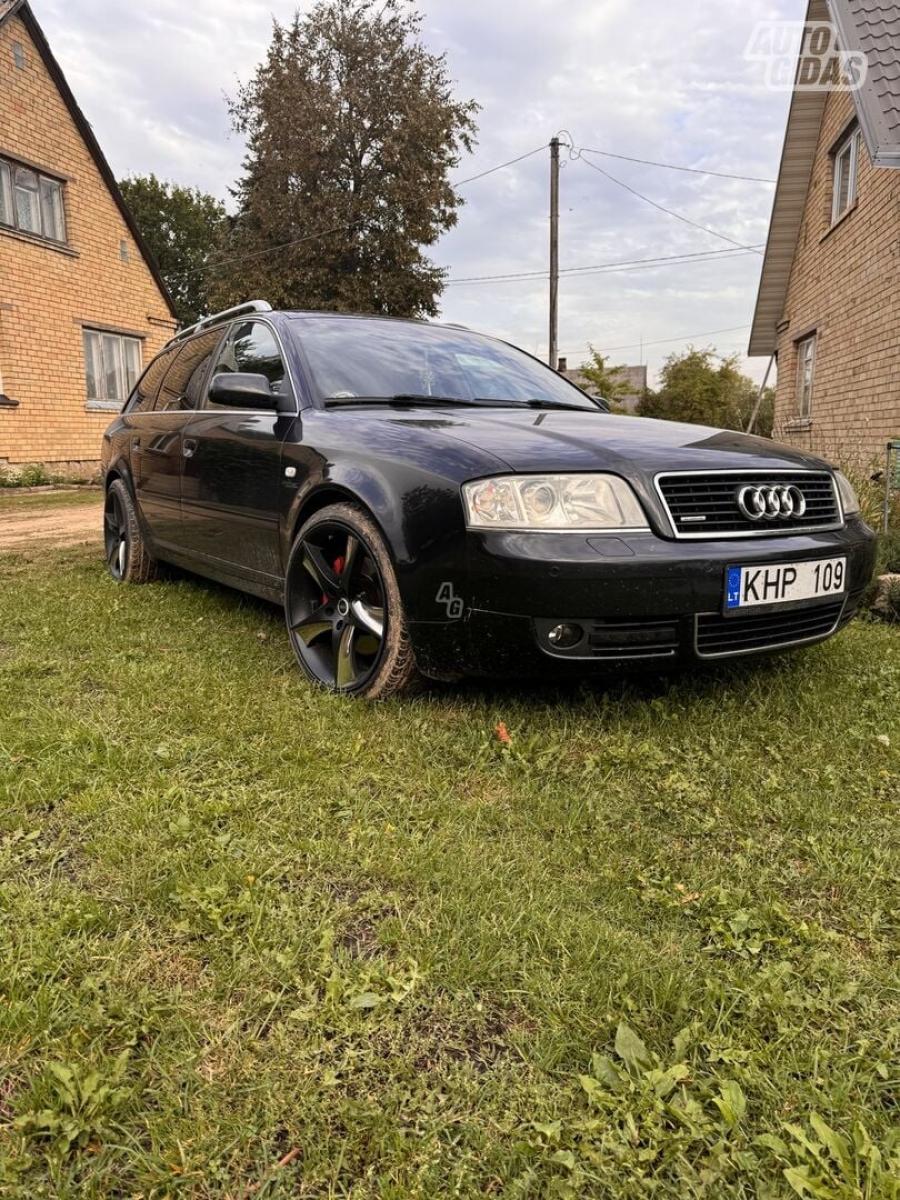 Melns Audi A6 2003 Panevēža, ar dzinēja tilpumu 2.50 L un nobraukumu 440 tūkst. km par 1600 €, foto 21 vietnē AUTOMOTO.COM.LV
