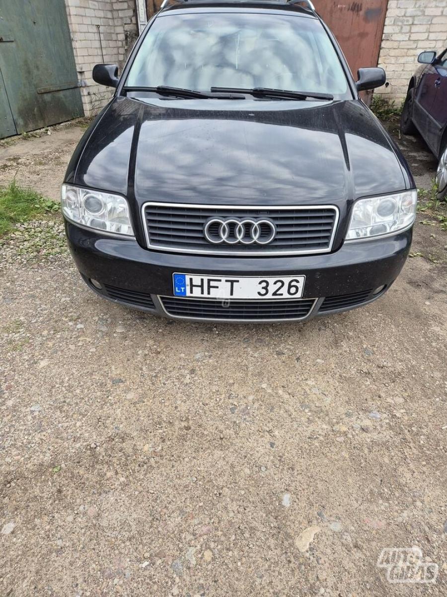 Melns Audi A6 2003 Jonava, ar dzinēja tilpumu 2.50 L un nobraukumu 363 tūkst. km par 2200 €, foto 1 vietnē AUTOMOTO.COM.LV