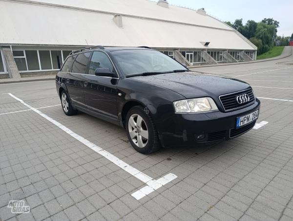 Melns Audi A6 2003 Kauņa, ar dzinēja tilpumu 1.90 L un nobraukumu 365 tūkst. km par 1150 €, foto 1 vietnē AUTOMOTO.COM.LV