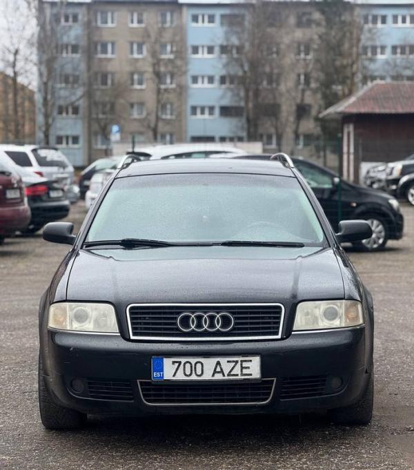 Black Audi A6 2003 in Narva, with an engine capacity of 2.50 L and mileage of 430 thousand km for 690 €, photo 10 on AUTOMOTO.COM.LV