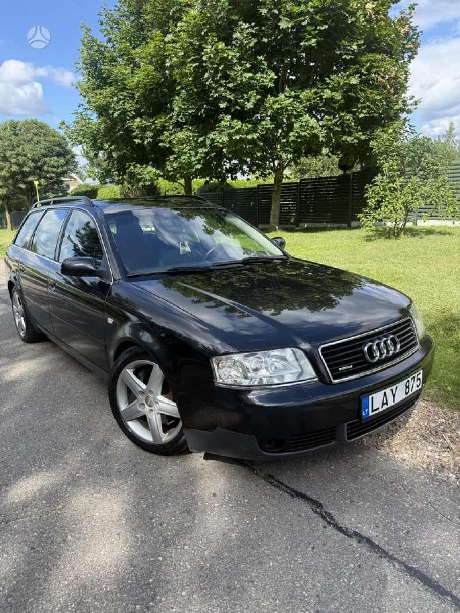Black Audi A6 2003 in Vilnius, with an engine capacity of 2.50 L and mileage of 365 thousand km for 1950 €, photo 3 on AUTOMOTO.COM.LV