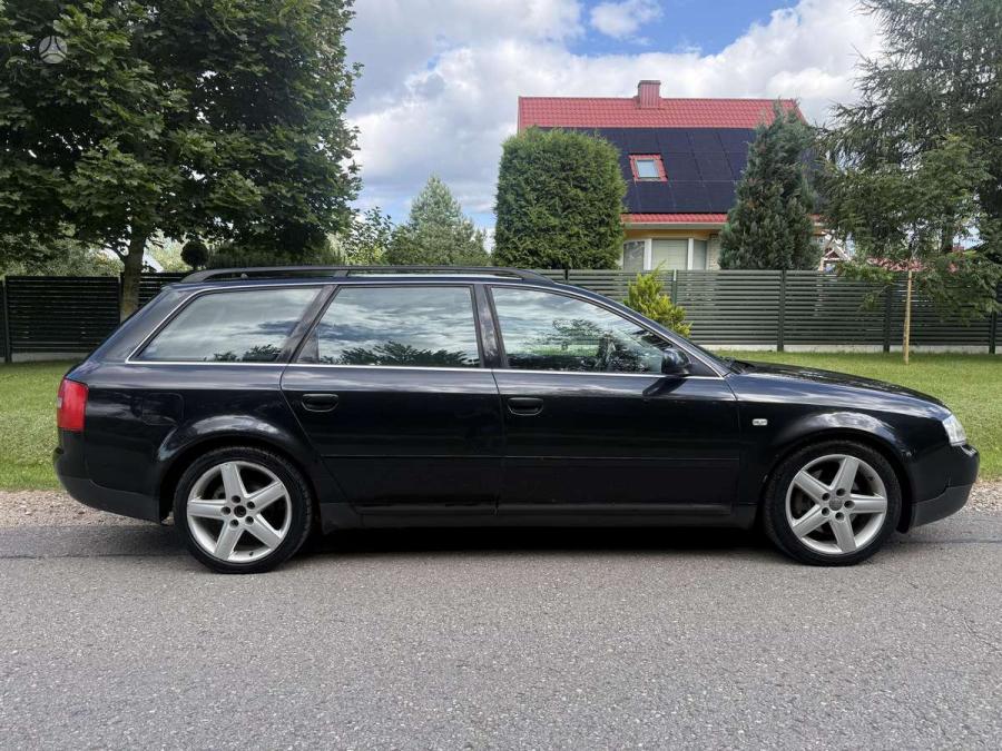 Black Audi A6 2003 in Vilnius, with an engine capacity of 2.50 L and mileage of 365 thousand km for 1950 €, photo 5 on AUTOMOTO.COM.LV