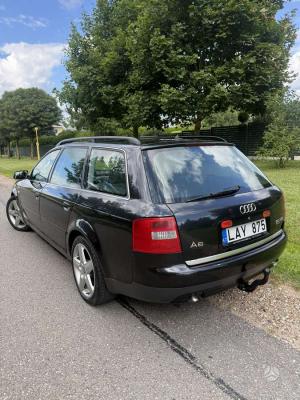 Black Audi A6 2003 in Vilnius, with an engine capacity of 2.50 L and mileage of 365 thousand km for 1950 €, photo 6 on AUTOMOTO.COM.LV