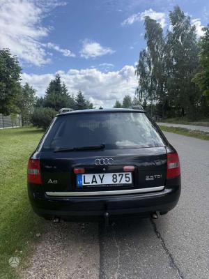 Black Audi A6 2003 in Vilnius, with an engine capacity of 2.50 L and mileage of 365 thousand km for 1950 €, photo 9 on AUTOMOTO.COM.LV