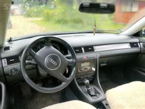 Melns Audi A6 2003 Gulbene, ar dzinēja tilpumu 2.50 L un nobraukumu 330 tūkst. km par 1100 €, foto 6 vietnē AUTOMOTO.COM.LV