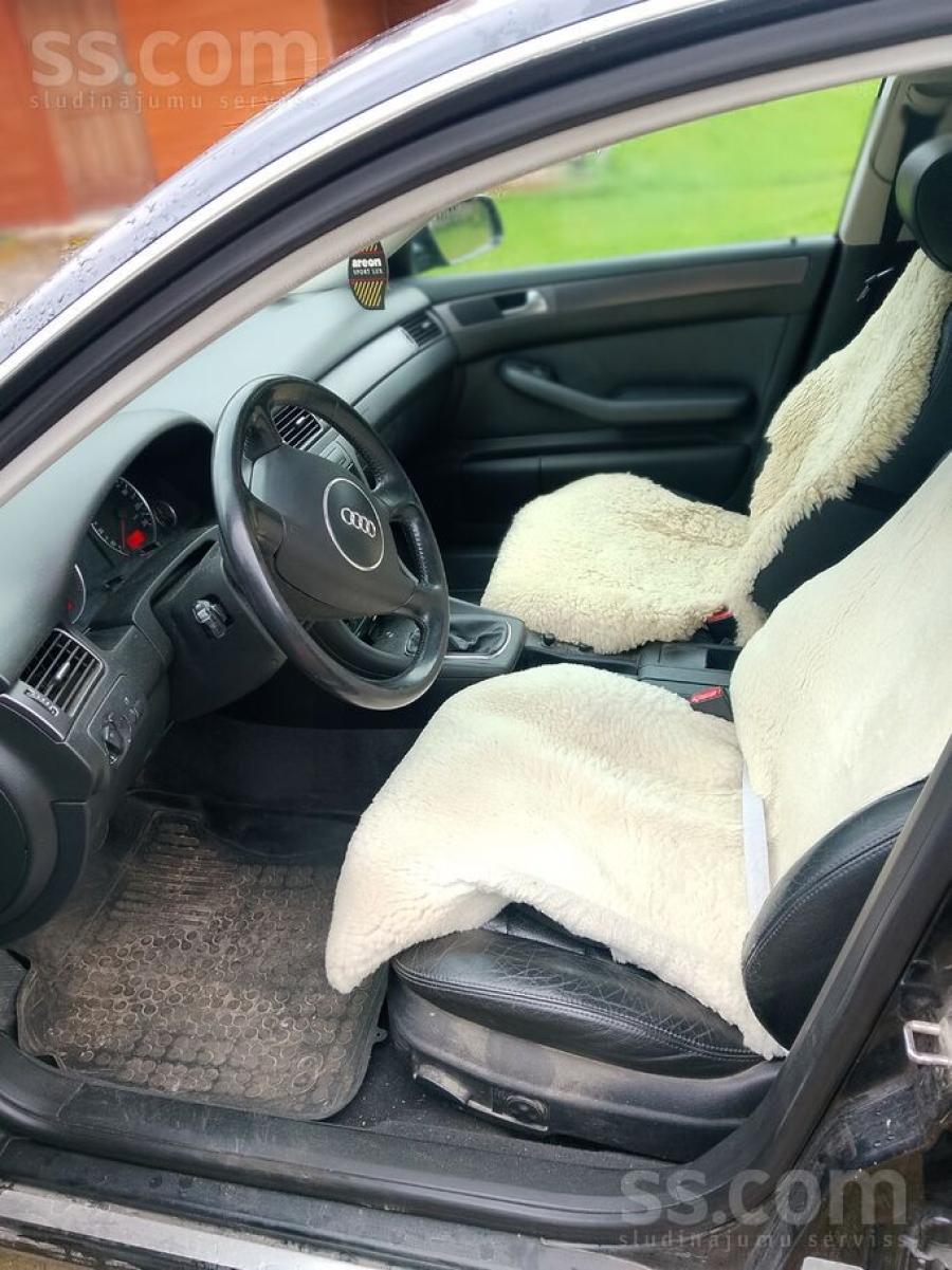 Melns Audi A6 2003 Gulbene, ar dzinēja tilpumu 2.50 L un nobraukumu 330 tūkst. km par 1100 €, foto 7 vietnē AUTOMOTO.COM.LV