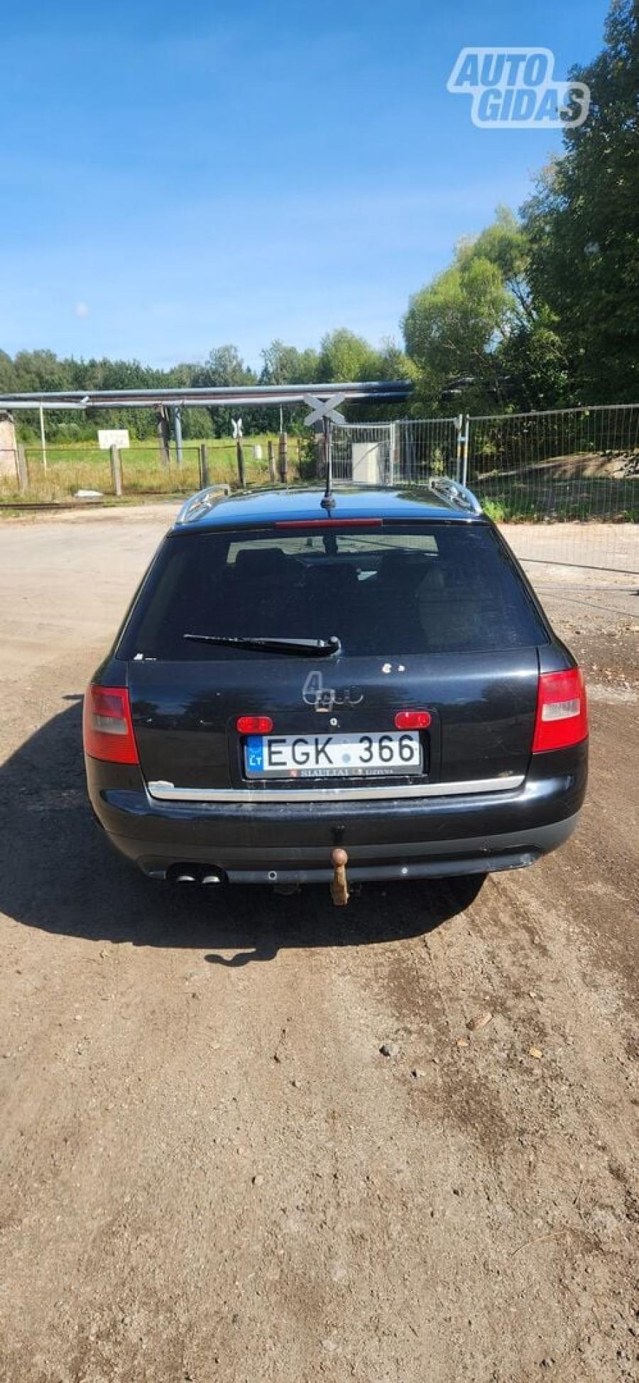 Black Audi A6 2003 in Kaunas, with an engine capacity of 2.50 L and mileage of 394 thousand km for 800 €, photo 6 on AUTOMOTO.COM.LV