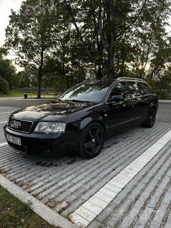 Black Audi A6 2003 in Cesis, with an engine capacity of 2.50 L and mileage of 372 thousand km for 1800 €, photo 3 on AUTOMOTO.COM.LV