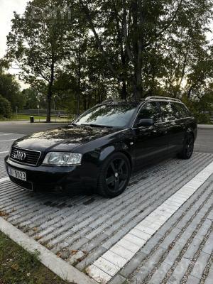 Black Audi A6 2003 in Cesis, with an engine capacity of 2.50 L and mileage of 372 thousand km for 1800 €, photo 3 on AUTOMOTO.COM.LV