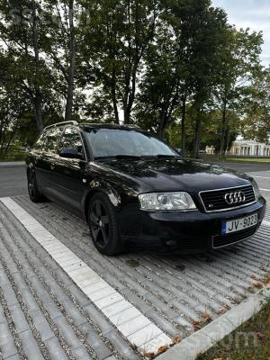 Black Audi A6 2003 in Cesis, with an engine capacity of 2.50 L and mileage of 372 thousand km for 1800 €, photo 4 on AUTOMOTO.COM.LV