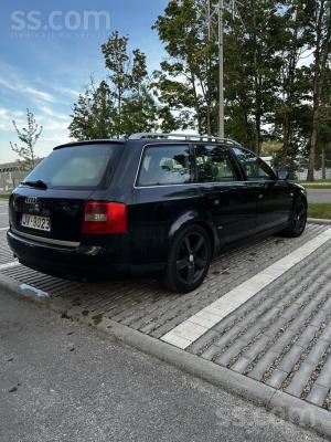 Black Audi A6 2003 in Cesis, with an engine capacity of 2.50 L and mileage of 372 thousand km for 1800 €, photo 5 on AUTOMOTO.COM.LV