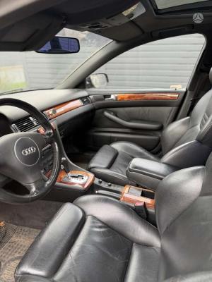 Black Audi A6 2003 in Kaunas, with an engine capacity of 2.50 L and mileage of 321 thousand km for 1390 €, photo 15 on AUTOMOTO.COM.LV