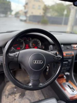Black Audi A6 2003 in Kaunas, with an engine capacity of 2.50 L and mileage of 321 thousand km for 1390 €, photo 23 on AUTOMOTO.COM.LV