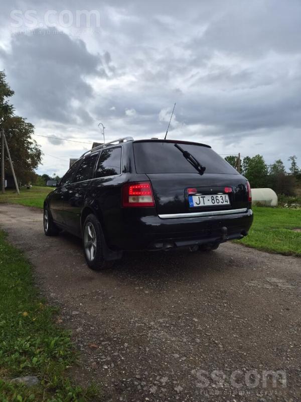 Black Audi A6 2003 in Tukums, with an engine capacity of 1.90 L and mileage of 346 thousand km for 2550 €, photo 8 on AUTOMOTO.COM.LV