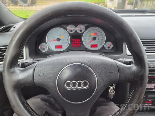 Black Audi A6 2003 in Tukums, with an engine capacity of 1.90 L and mileage of 346 thousand km for 2550 €, photo 11 on AUTOMOTO.COM.LV