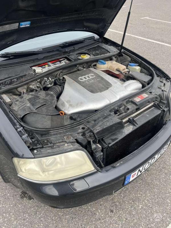 Black Audi A6 2003 in Vilnius, with an engine capacity of 2.50 L and mileage of 326 thousand km for 2200 €, photo 1 on AUTOMOTO.COM.LV