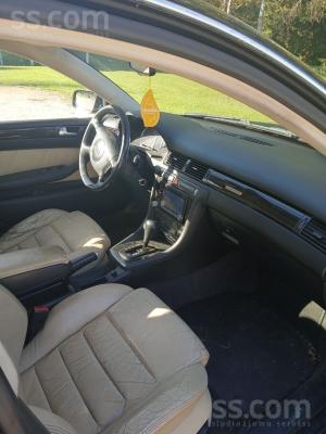 Melns Audi A6 2003 Alūksne, ar dzinēja tilpumu 2.50 L un nobraukumu 344 tūkst. km par 875 €, foto 8 vietnē AUTOMOTO.COM.LV